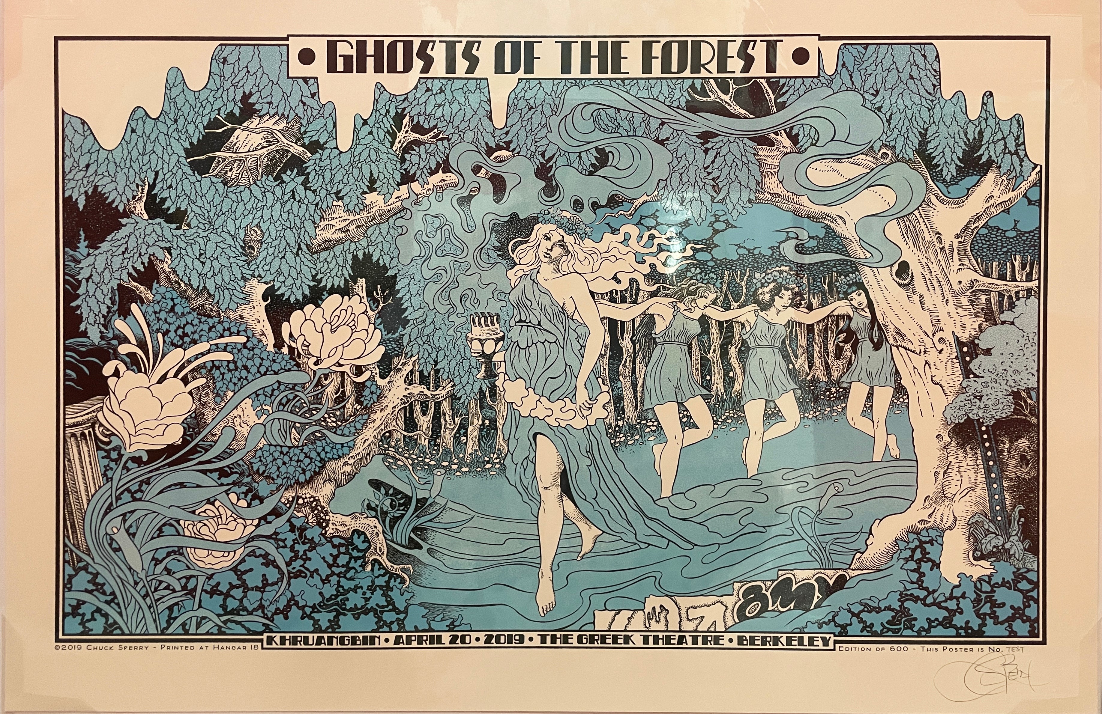 Chuck Sperry - "Ghosts of The Forest" Test Print – harmanprojects