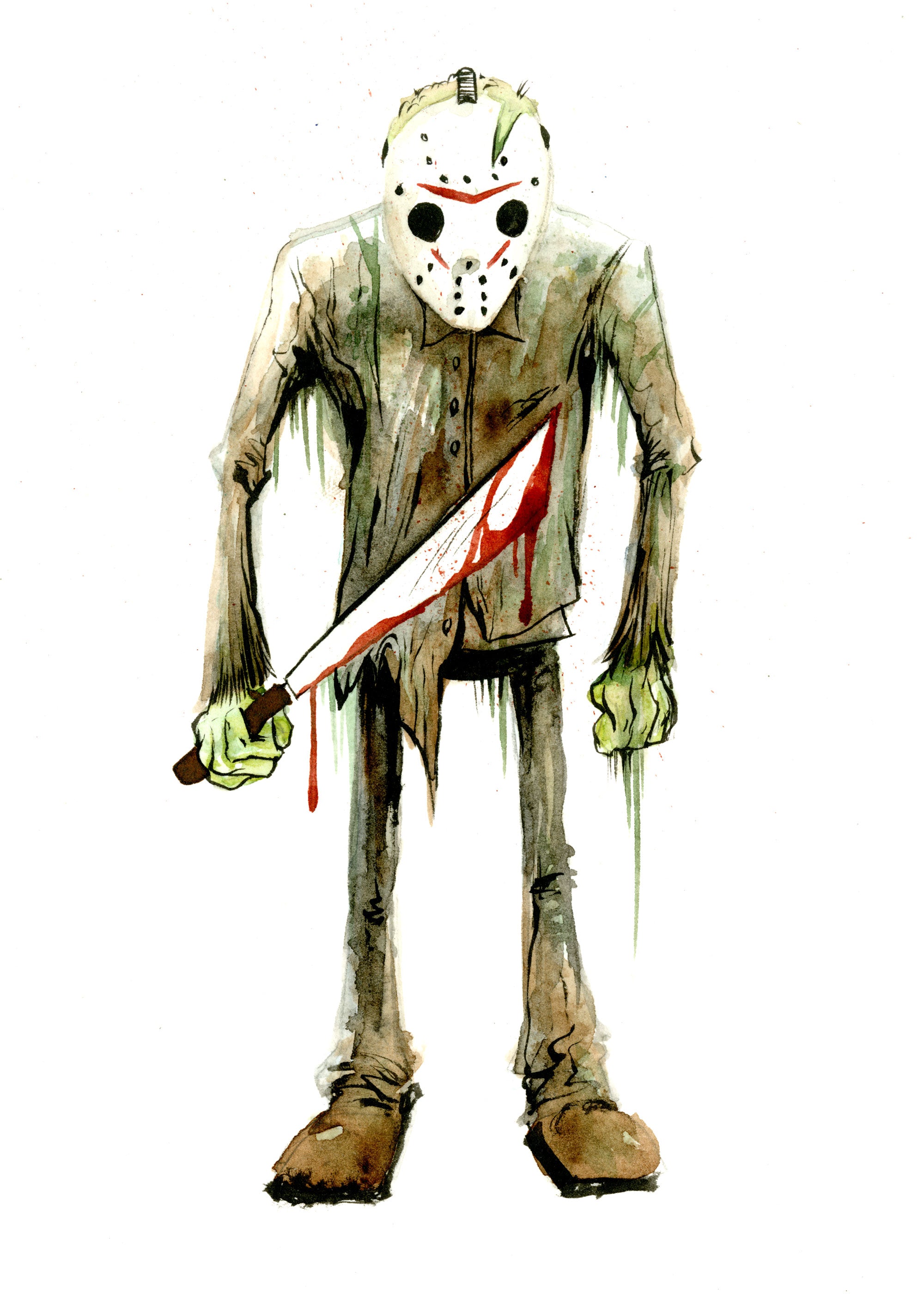 Alex Pardee - "Jason" Print – harmanprojects