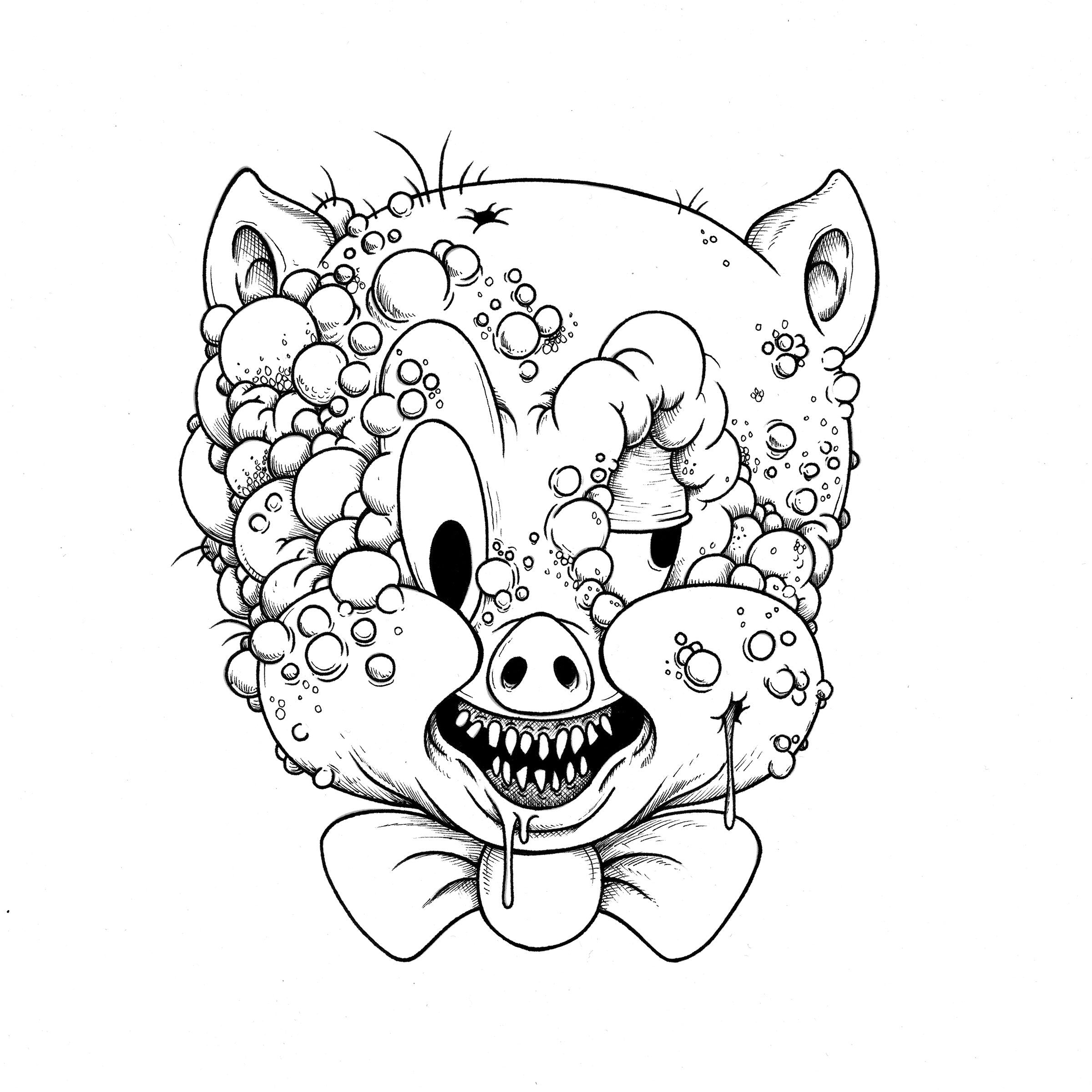 Alex Pardee - "Looney-Tick #3" – harmanprojects